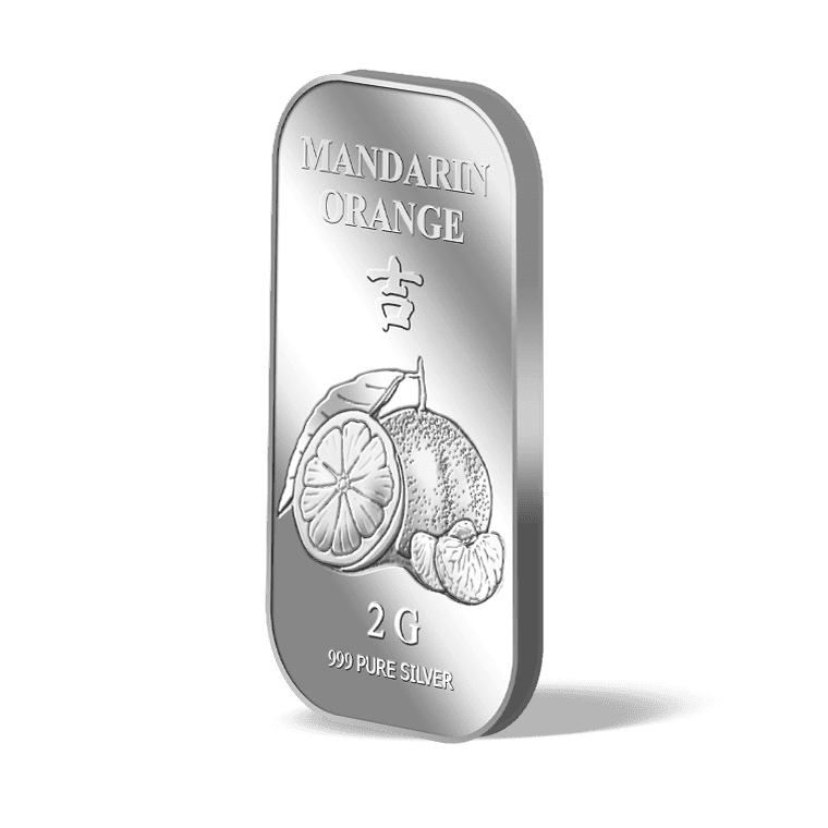 Puregold 2G Mandarin Orange Silver Bar 999 | Puregold.sg Thailand